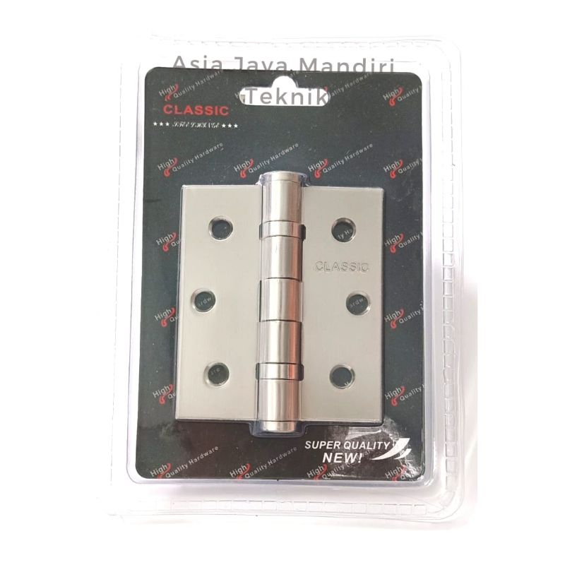 Jual ENGSEL PINTU 3 INCHI BEARING STAINLESS CLASSIC 3" x 2,5" x 3mm ...