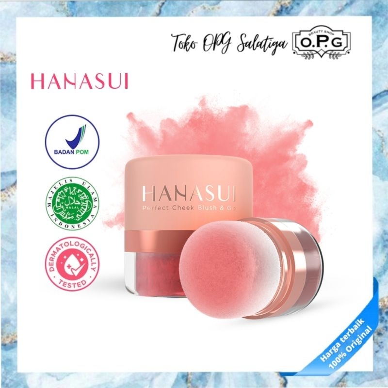 Jual HANASUI - Perfect Cheek Blush & Go Powder - Blush On Hanasui ...