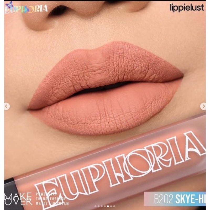 Jual Make Over Powerstay Transferproof Euphoria Matte Lip Cream - B202 ...