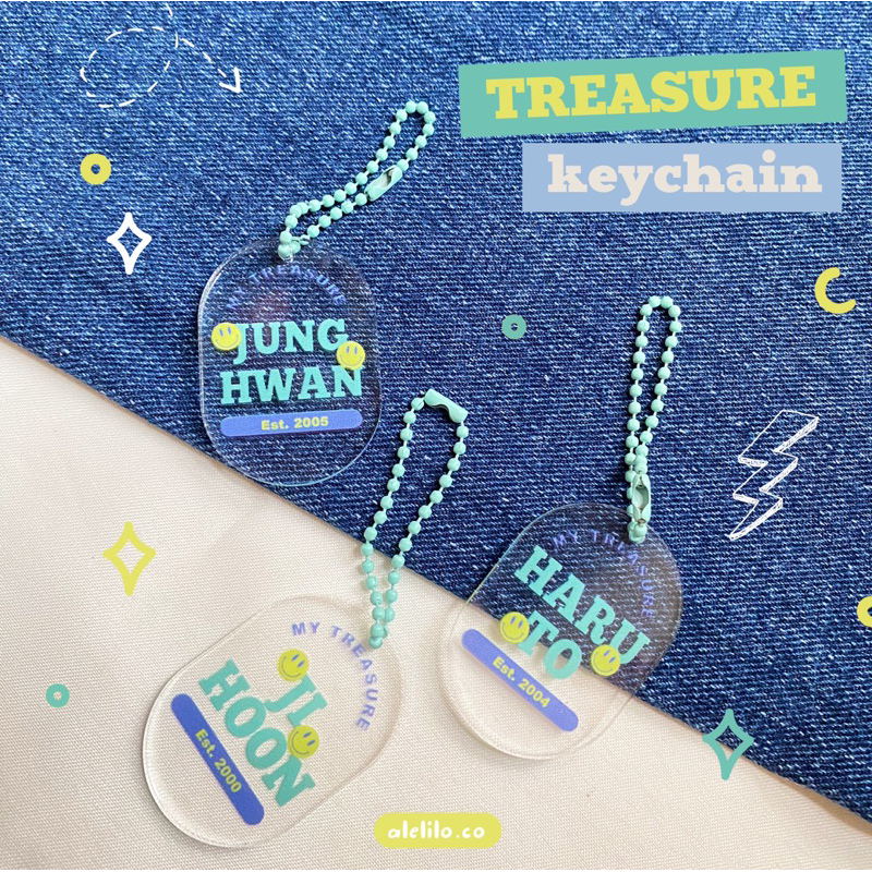 Jual TREASURE KEYCHAIN / KEYRING | Shopee Indonesia