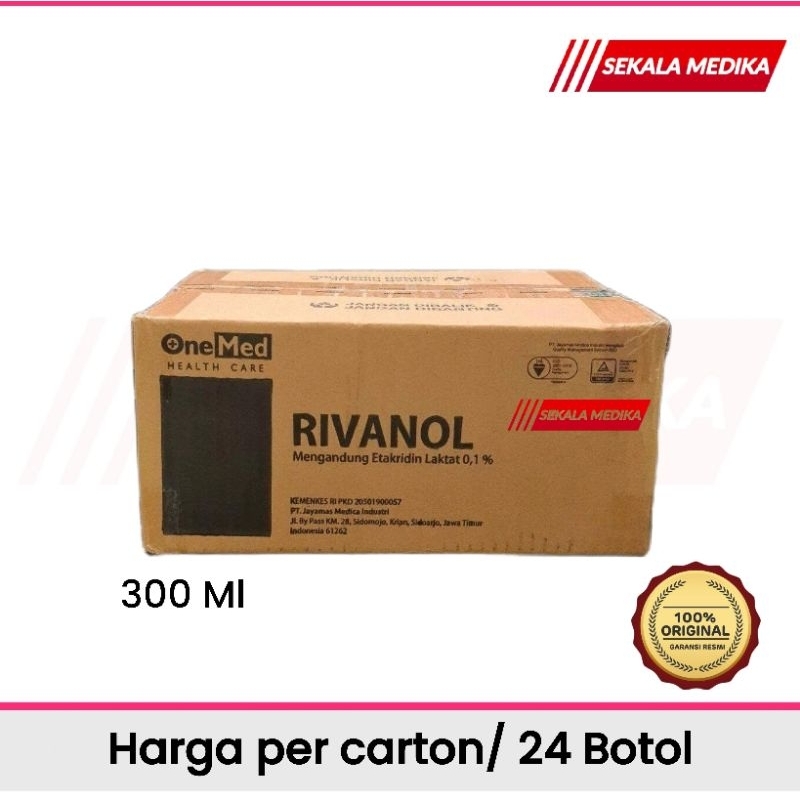 Jual Rivanol 300 Ml / Carton (24 Botol) | Shopee Indonesia