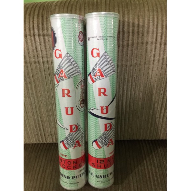 Jual Shuttlecock GARUDA HIJAU BLUE PACKING kok cock bola bulu tangkis ...