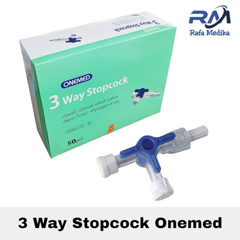 Jual 3 Way Stopcock Onemed Konektor 3 Arah Per Pcs | Shopee Indonesia