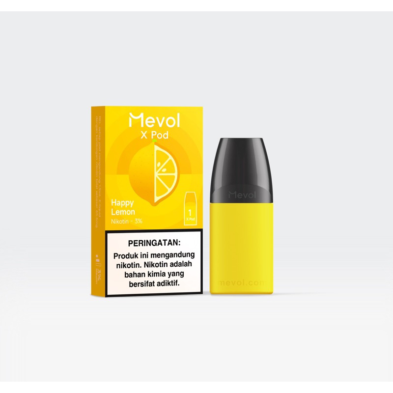 Jual Mevol X Pods Happy Lemon | Shopee Indonesia