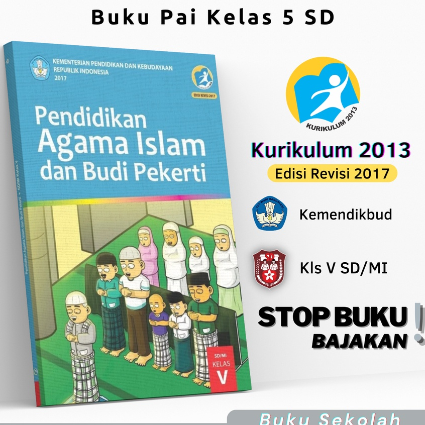 Jual Buku Paket Siswa Pelajaran PAI Kelas 5 SD/MI Pendidikan Agama Islam Dan Budi Pekerti / Buku ...