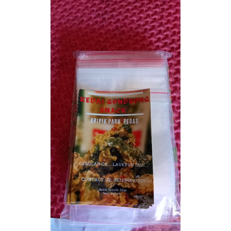 Jual Stiker Label Makanan Buat Kemasan Minuman Obat Kosmetik Jamu Toko ...