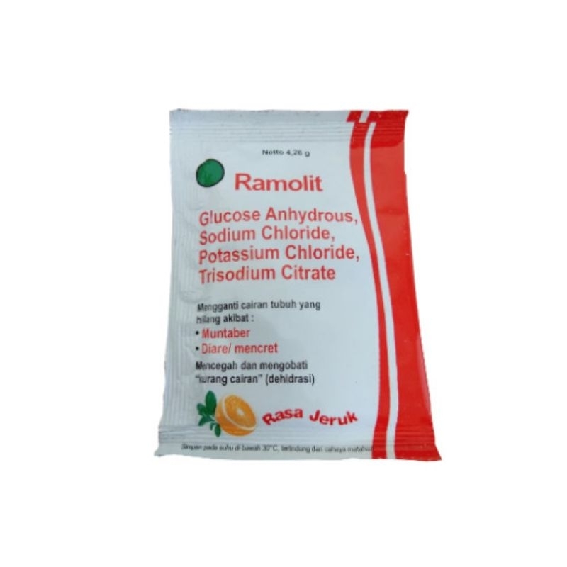 Jual Ramolit Rasa Jeruk sashet / Oralit / Obat diare muntaber | Shopee ...