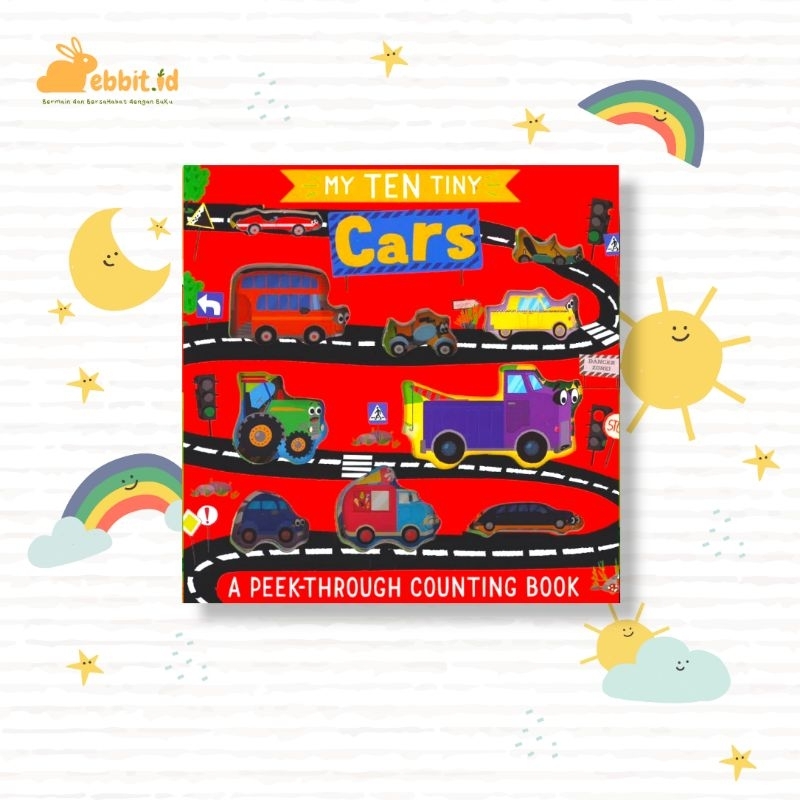 Jual My Ten Tiny : Cars (A Peek-Through Counting Book) | Shopee Indonesia
