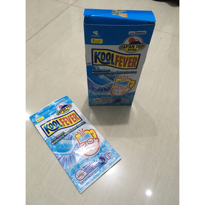 Jual KOOL FEVER DEWASA 1 BGKS | Shopee Indonesia