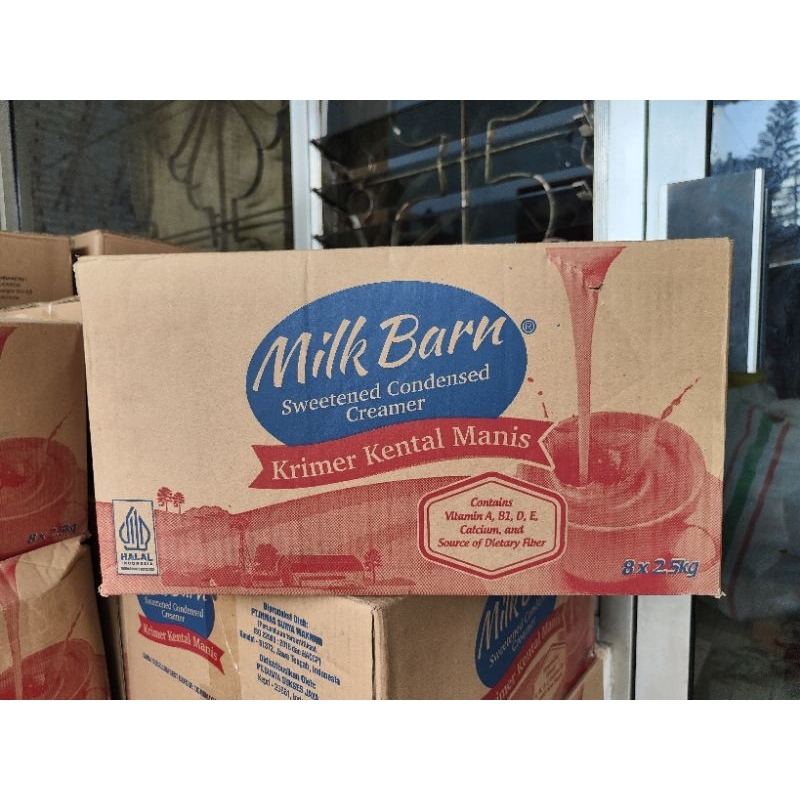 Jual Susu kental manis MILK BARN 2,5 kg DUS | Shopee Indonesia
