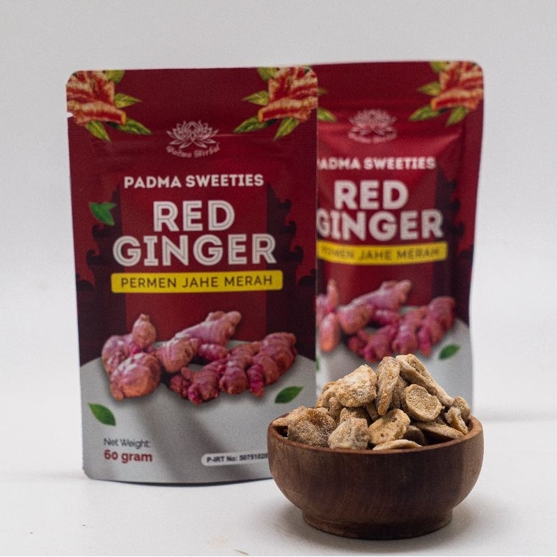 Jual Padma Herbal Permen Jahe Merah Red Ginger Candy dengan Irisan Jahe ...