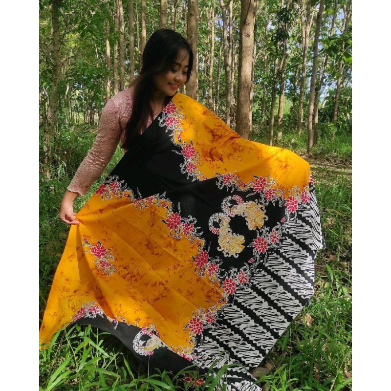 Jual batik buddhist, batik teratai, batik kuning, batik liris, batik ...