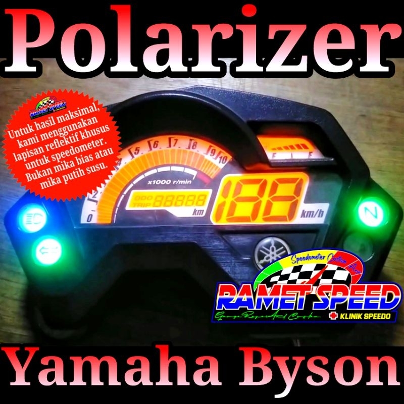Jual Polarizer yamaha byson polariser byson polaris speedometer byson ...