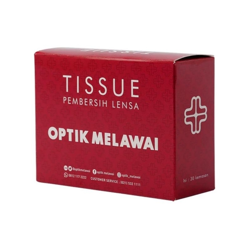 Jual Tissue Pembersih Lensa Kacamata Optik Melawai Tisu Tisue | Shopee ...