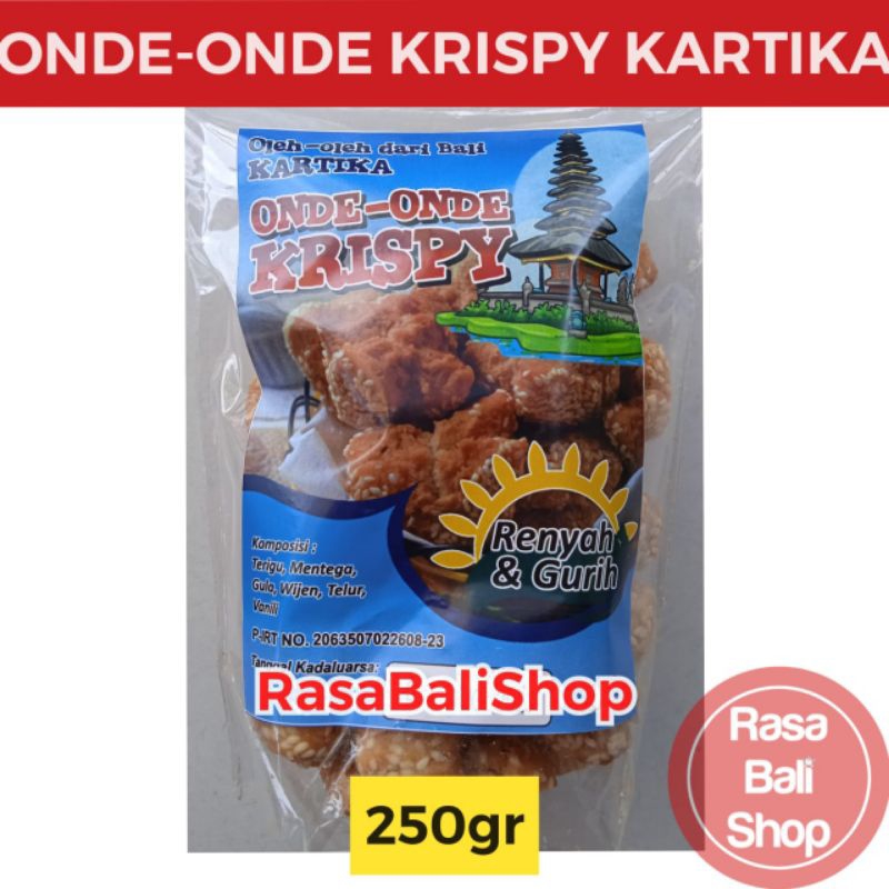 Jual Onde-onde Krispy Kartika, Onde-onde Ketawa, Oleh-oleh Bali, Roti ...