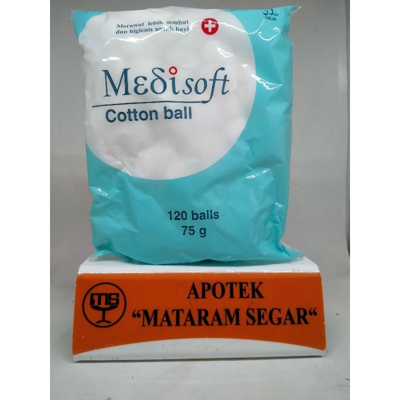 Jual Kapas Medisoft 120 ball ( 75 gr ) | Shopee Indonesia
