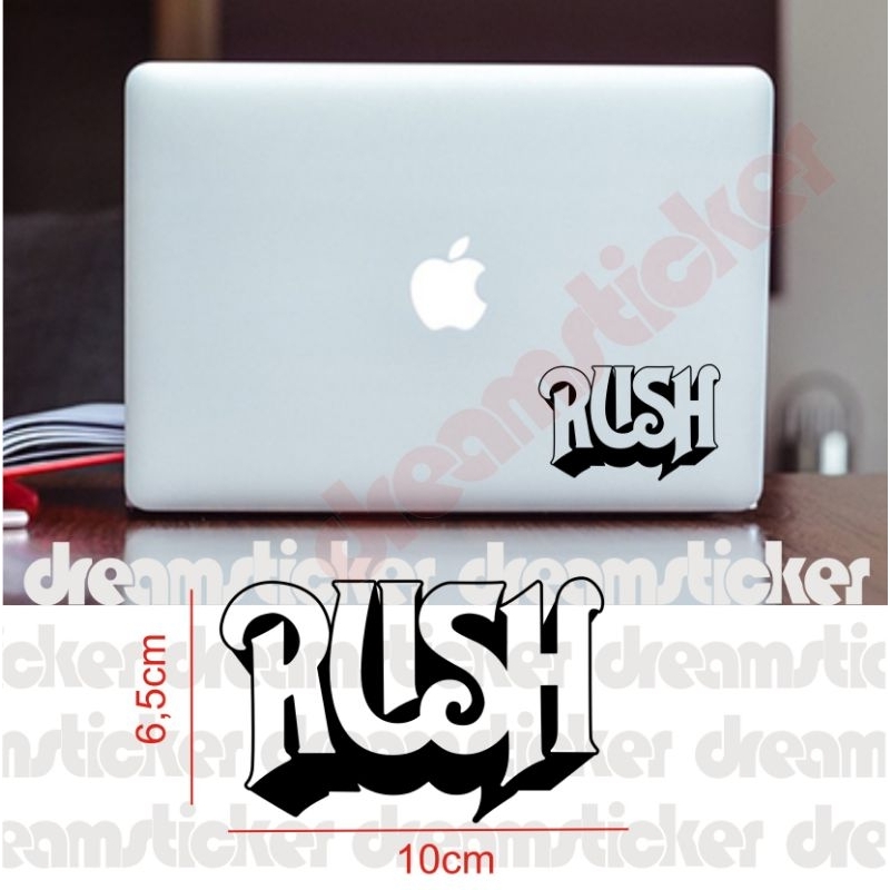 Jual Stiker Rush Band Sticker Laptop MacBook Decal | Shopee Indonesia