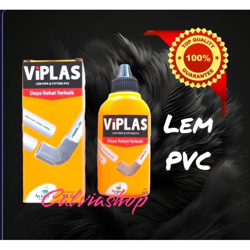 Jual Lem Pipa PVC Viplas 55 gram | Shopee Indonesia
