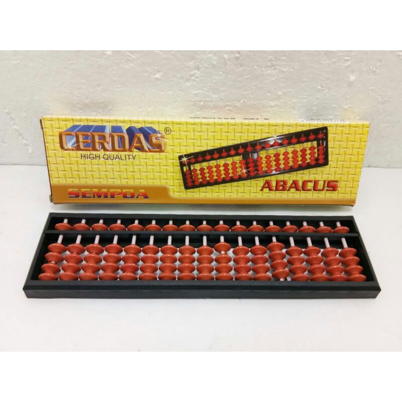 Jual Simpoa/Sempoa/Sempoa Berhitung Cerdas High Quality 17 Tiang ABACUS ...