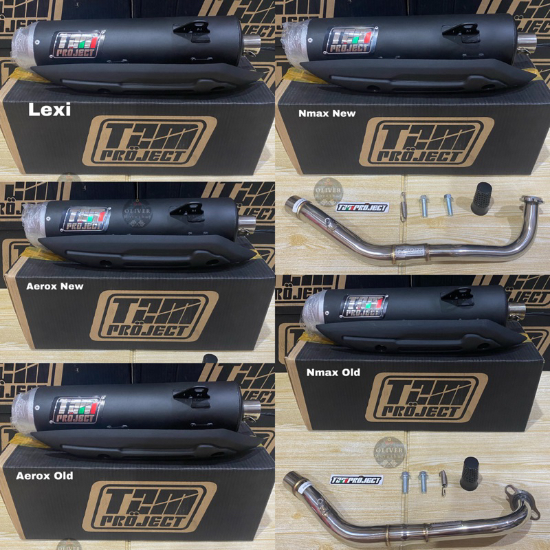 Jual Knalpot TZM Project STD non SS Pro Full Package Racing Yamaha Maxi ...