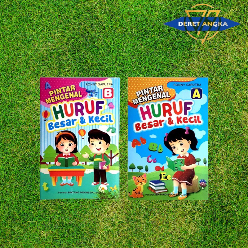 Jual PAKET HEMAT ISI 2 buku pintar mengenal huruf besar dan kecil untuk ...