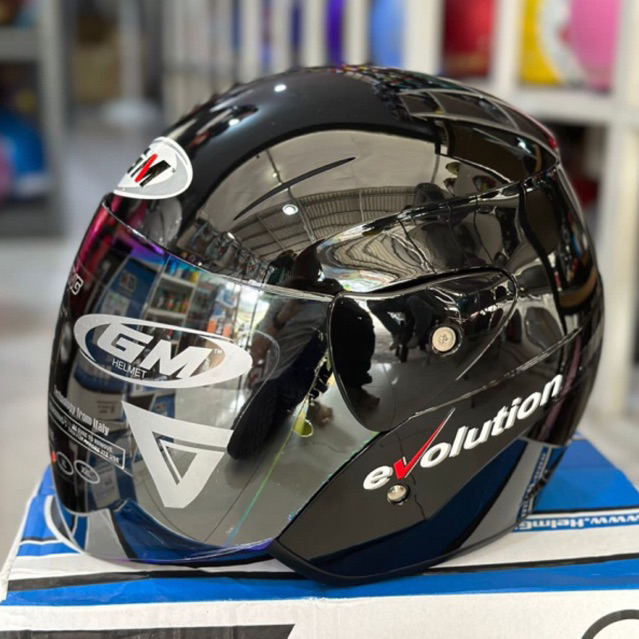 Jual Helm GM Evolution Polos ORIGINAL | Shopee Indonesia