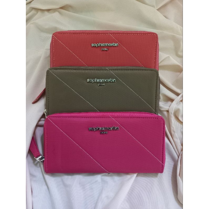 Jual Dompet Sophie Martin Paris GHALDALIE CORAL MOCCA FANTA | Shopee ...