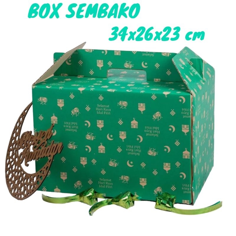 Jual box sembako 34x26x23 cm - dus sembako lebaran - box parcel - kotak ...