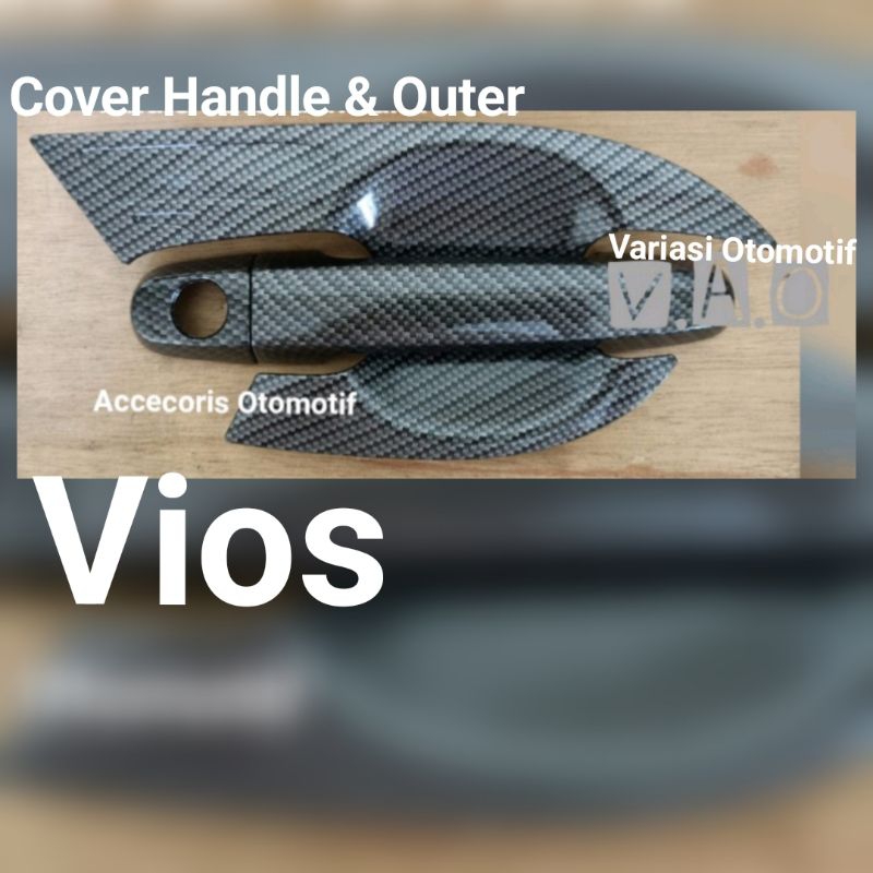 Jual Cover Handle dan Outer Vios Karbon | Shopee Indonesia