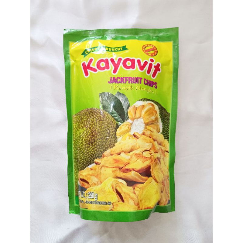 Jual Keripik Nangka Kayavit 250g/ Keripik buah Nangka/ Jack fruit Chip ...