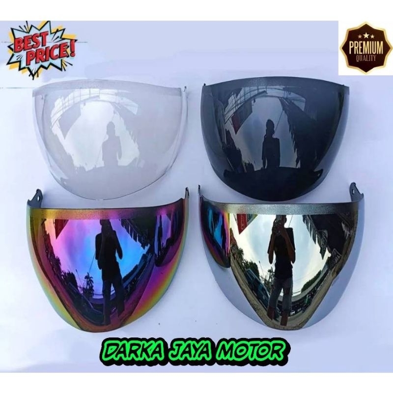Jual Kaca Helm GM Evolution / Kaca Helm GM Figther DLL | Shopee Indonesia