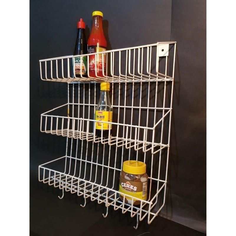 Jual Rak Serbaguna Besi susun 3 BUMBU/Rak Murah/Rak besi | Shopee Indonesia