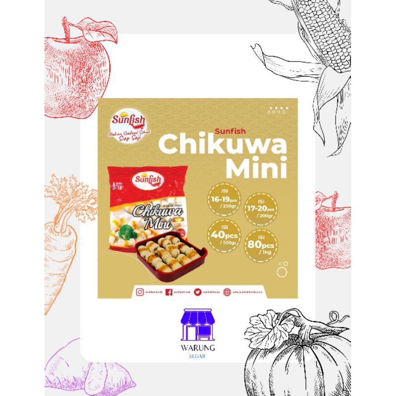 Jual SUNFISH CHIKUWA MINI 1KG | Shopee Indonesia