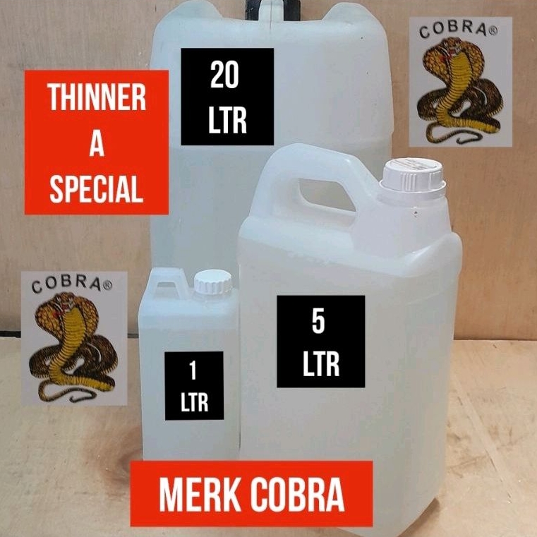 Jual Thinner A Special 20 liter Cobra Thinner A Cobra Special 20 Liter ...