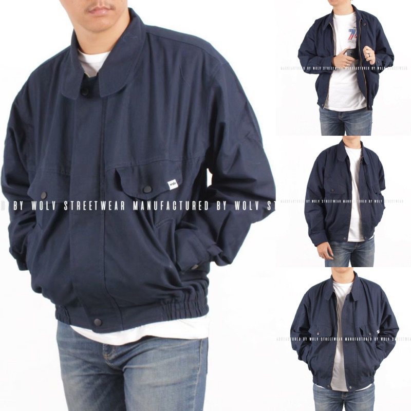 Jual WOLV flight jaket / jaket vintage / jaket bomber casual / jaket ... Jual WOLV flight jaket / jaket vintage / jaket bomber casual / jaket ...