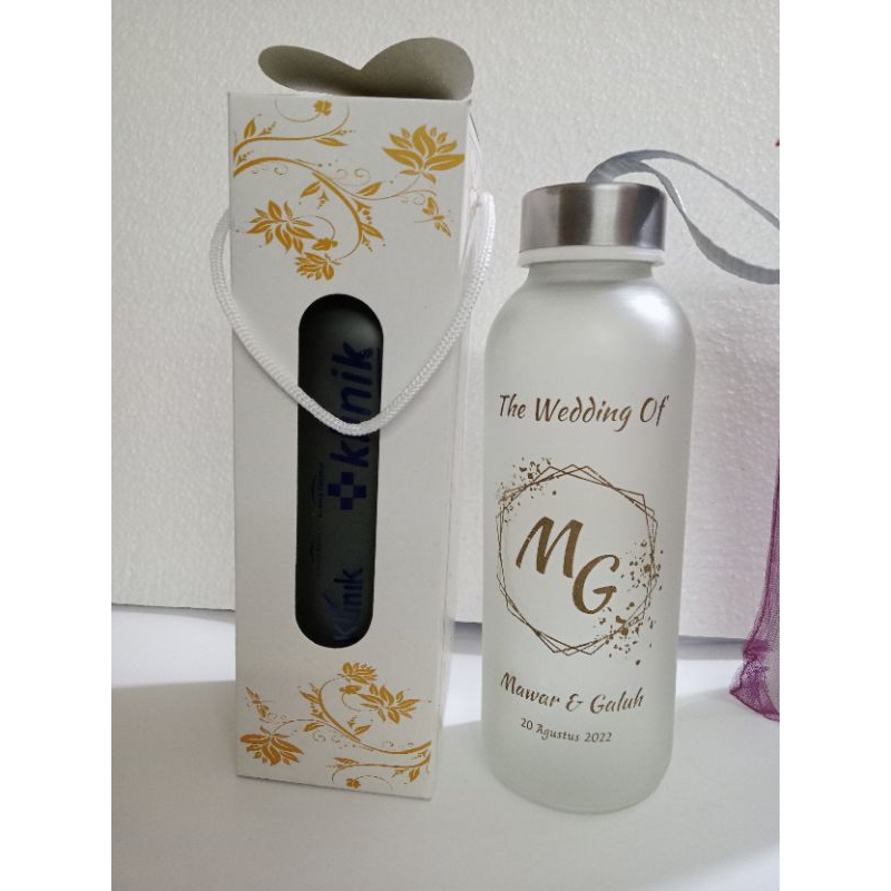 Jual BOTOL DOFF CETAK SABLON KEMAS BOX MINIM 200 BUAH. | Shopee Indonesia