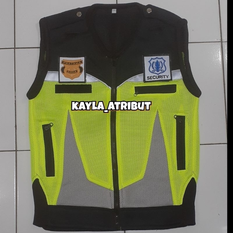 Jual Rompi security/Rompi lantas/Rompi satpam/Rompi touring double mes ...