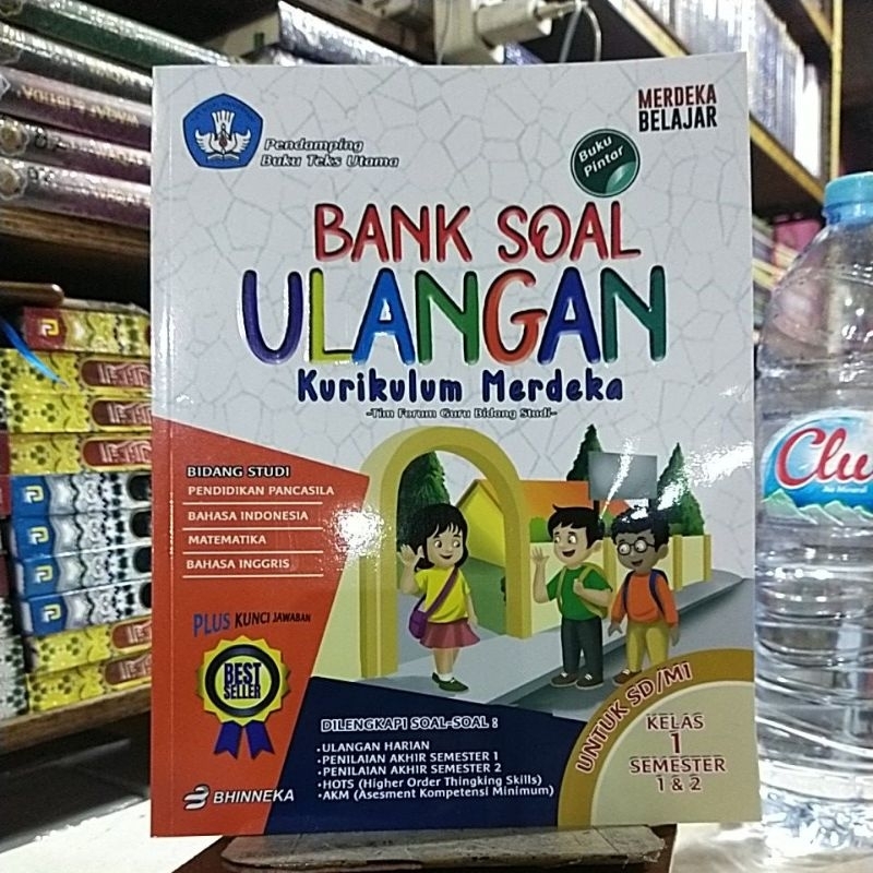 Jual BUKU BANK SOAL ULANGAN UNTUK KELAS 1,2,3,4,5,6 SD KURIKULUM MERDEKA. | Shopee Indonesia