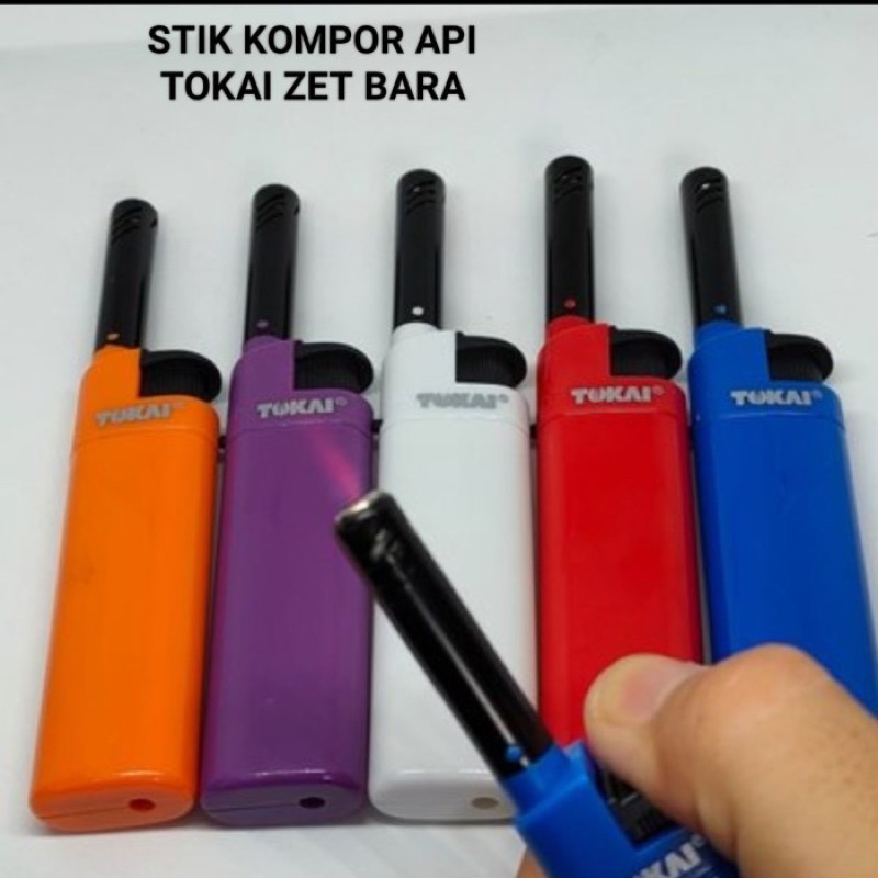 Jual Korek Api Bara Tokai / Pematik Kompor Gas Tokai Zet Bara isi ulang ...
