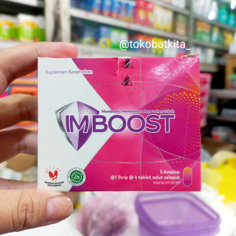 Jual [1STRIP=4TABLET] IMBOOST TABLET DAYA TAHAN TUBUH / MENJAGA ...