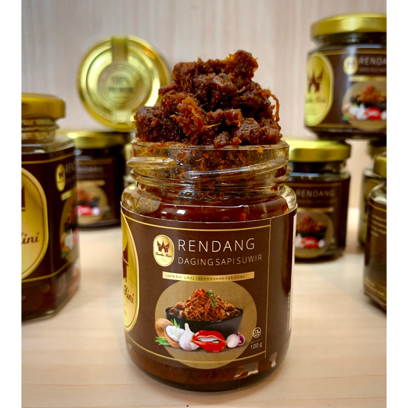 Jual Samba Kini- Rendang Suwir- Khas Minang | Shopee Indonesia