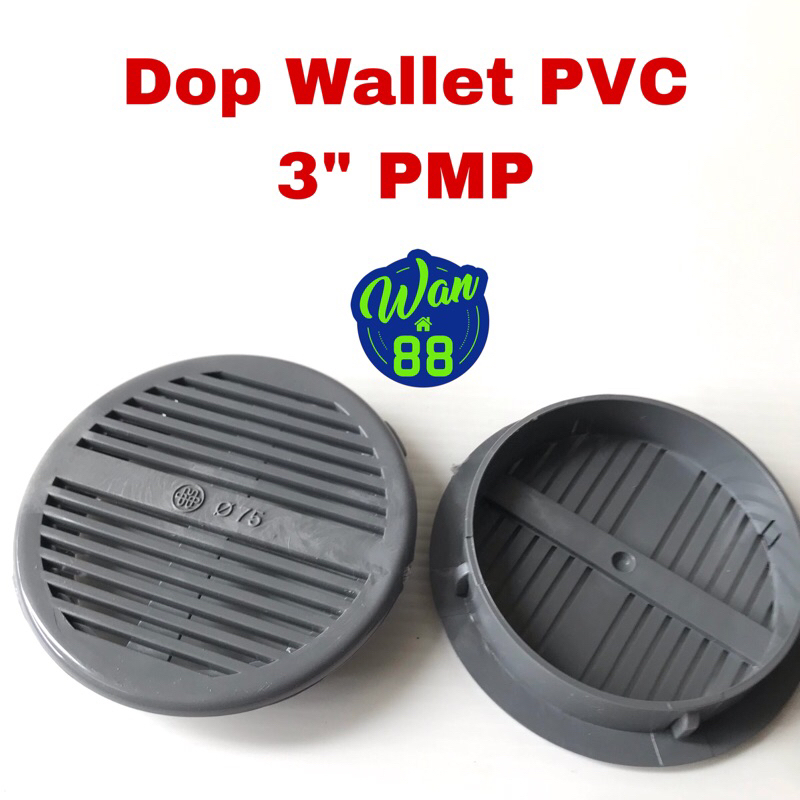 Jual Dop /Tutup Wallet PVC 3” PMP | Shopee Indonesia