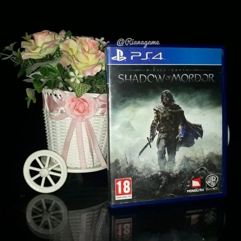 Jual BD Kaset PS4 PS5 Shadow of Mordor Game CD PS 4 5 Original Playstation Bekas Second Mulus ...