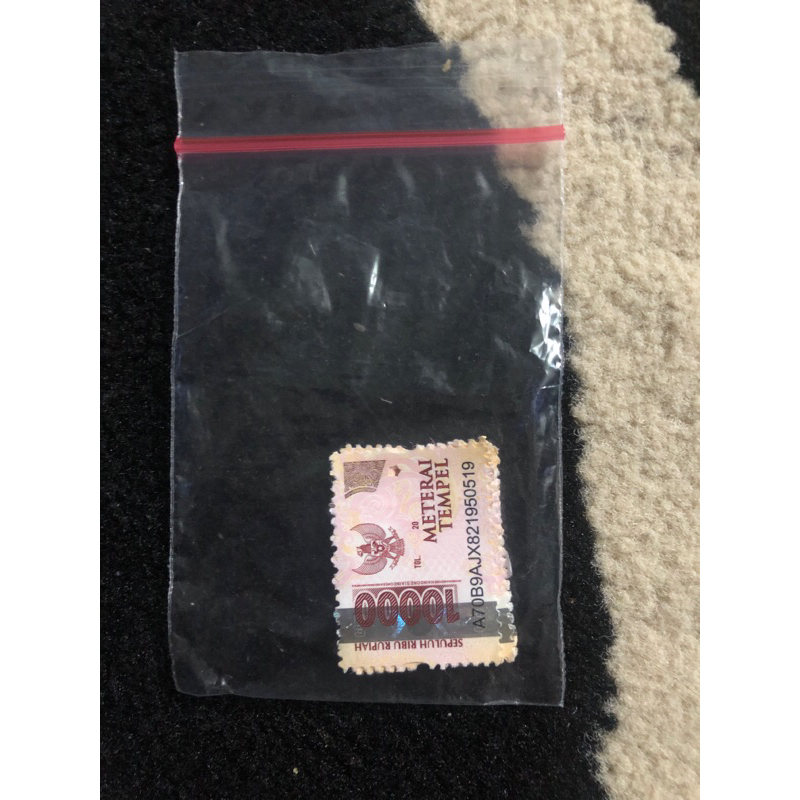 Jual Perangko Meterai Tempel 10 | Shopee Indonesia