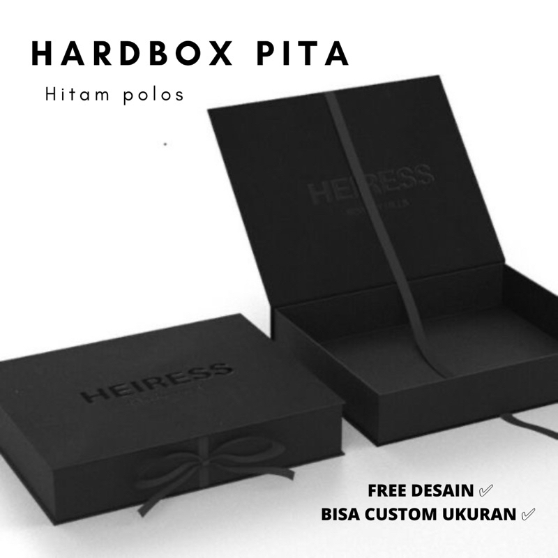 Jual Hard Box Pita 25x25x8 cm Custom Box Pita | Shopee Indonesia