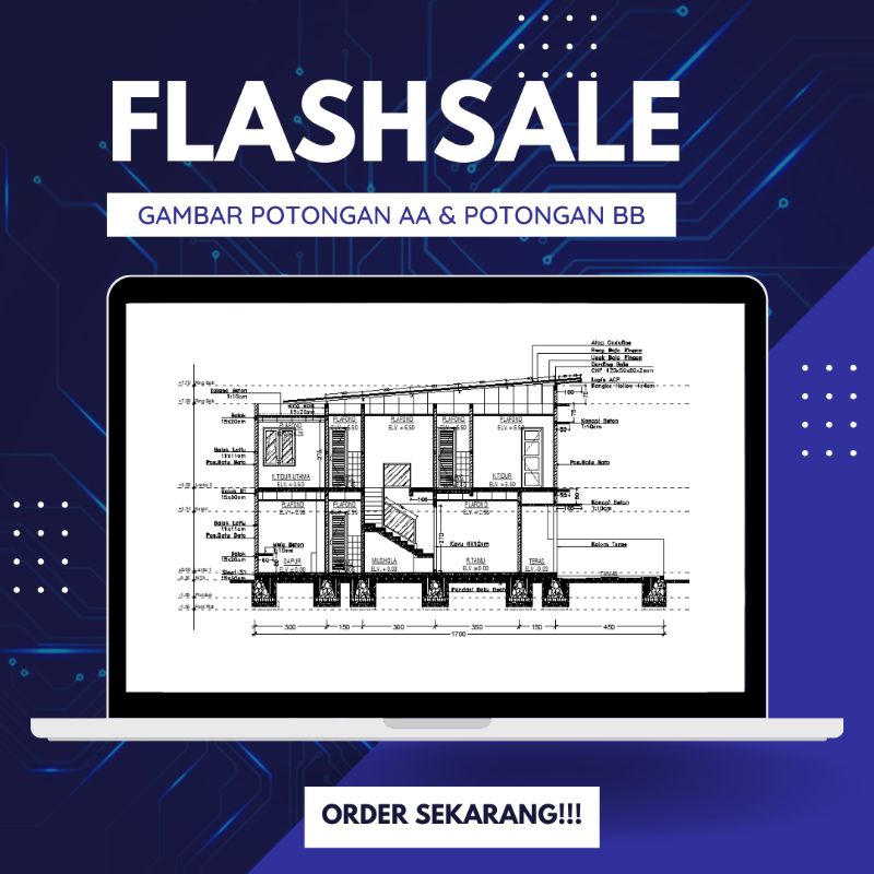 Jual Gambar Potongan Rumah Bangunan Gedung Ruko | Shopee Indonesia