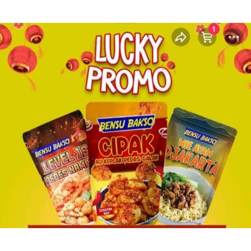 Jual PAKET BENSU LUCKY 3 PACK | Shopee Indonesia