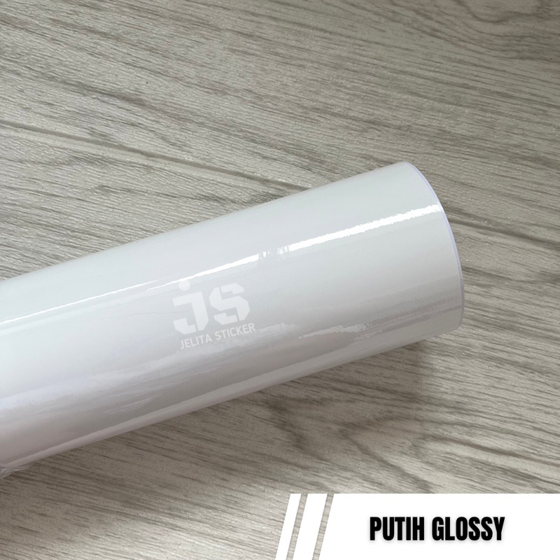 Jual Skotlet Putih Glossy Sticker Putih Glossy Background Aquarium ...