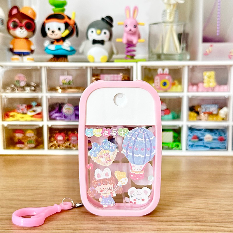 Jual Holo Cute Hand Sanitizer Set by LULUNIA (hand sanitizer spray/hand ...