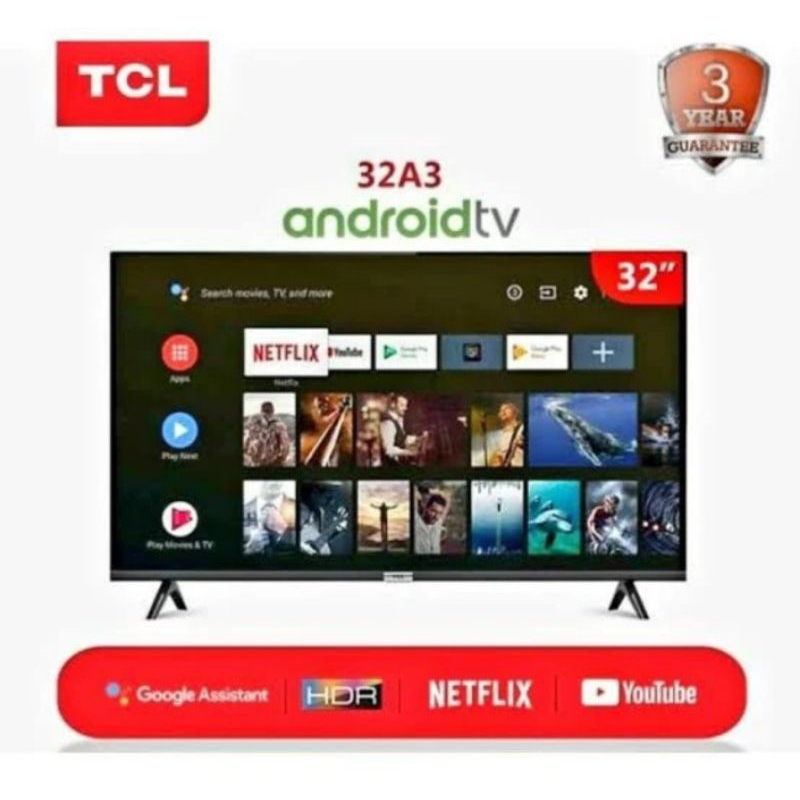 Jual TV LED TCL ANDROID 32A3 DIGITAL - TCL TV ANDROID 32 INCH - TCL TV ...